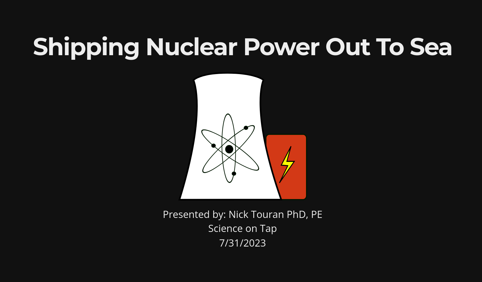 Shipping Nuclear Power Out To Sea