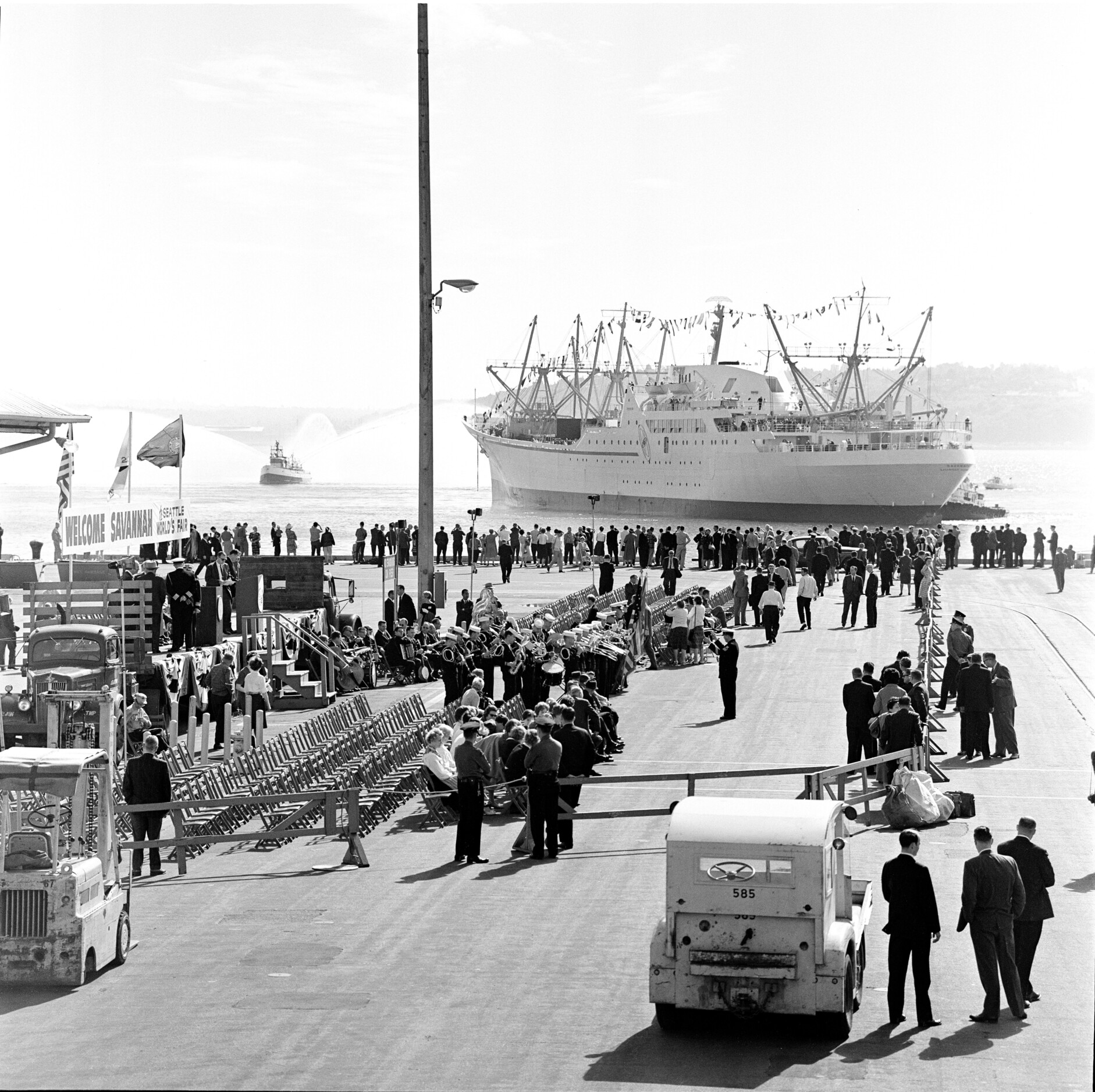 The Nuclear Ship Savannah -- newly digitized 1964 film