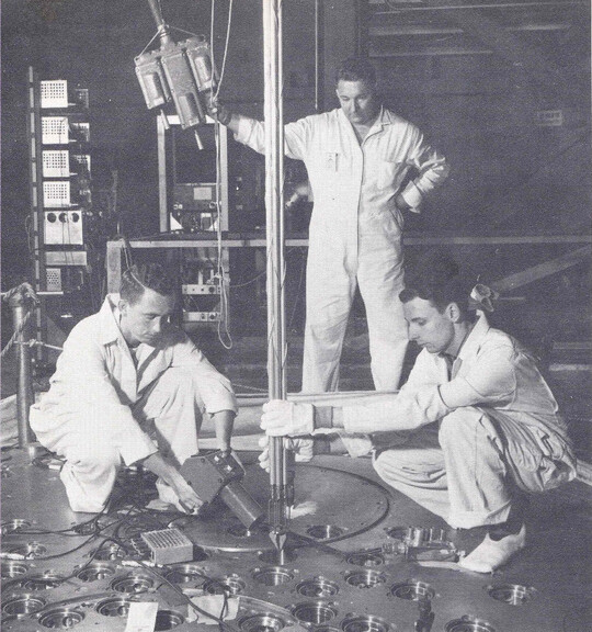 Construction of the Sodium Reactor Experiment